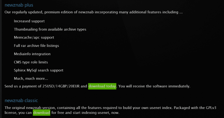 Newznab Review | Usenet Indexing Application